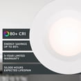 FJSHN-LED Recessed Ceiling Light, 5/6 Inch CCT Lighting Fixture ...