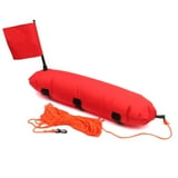 Buoy Float Rope Portable 21M/69ft Orange Polyester Float Rope Buoy Dive ...