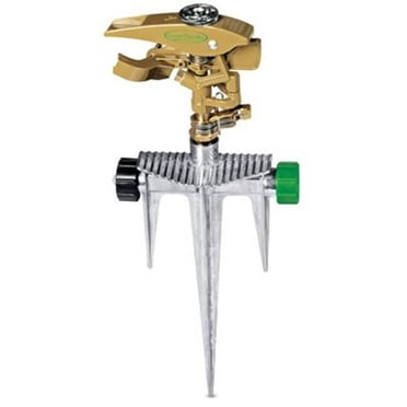 Gilmour Pro 106 Ft Diameter Circular Metal Sprinkler on Metal Spike ...