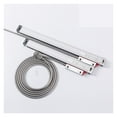 0.005mm Slim Linear DRO Glass Scale TTL 450mm-1000mm Grating Ruler Sensor Displacement for ...