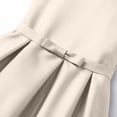 AHTJRT Bridesmaid Dresses for Girls Satin Soft Bow Tie Front Sleeveless ...