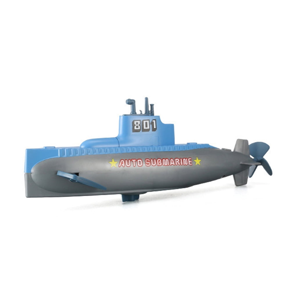 Surakey Clockwork Submarine RC Mini Warship Children's Clockwork Water ...