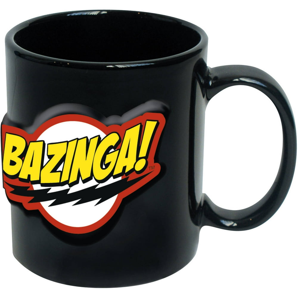 Mug - Big Bang Theory - Bazinga Embossed 20oz Ceramic Cup New 09485 ...