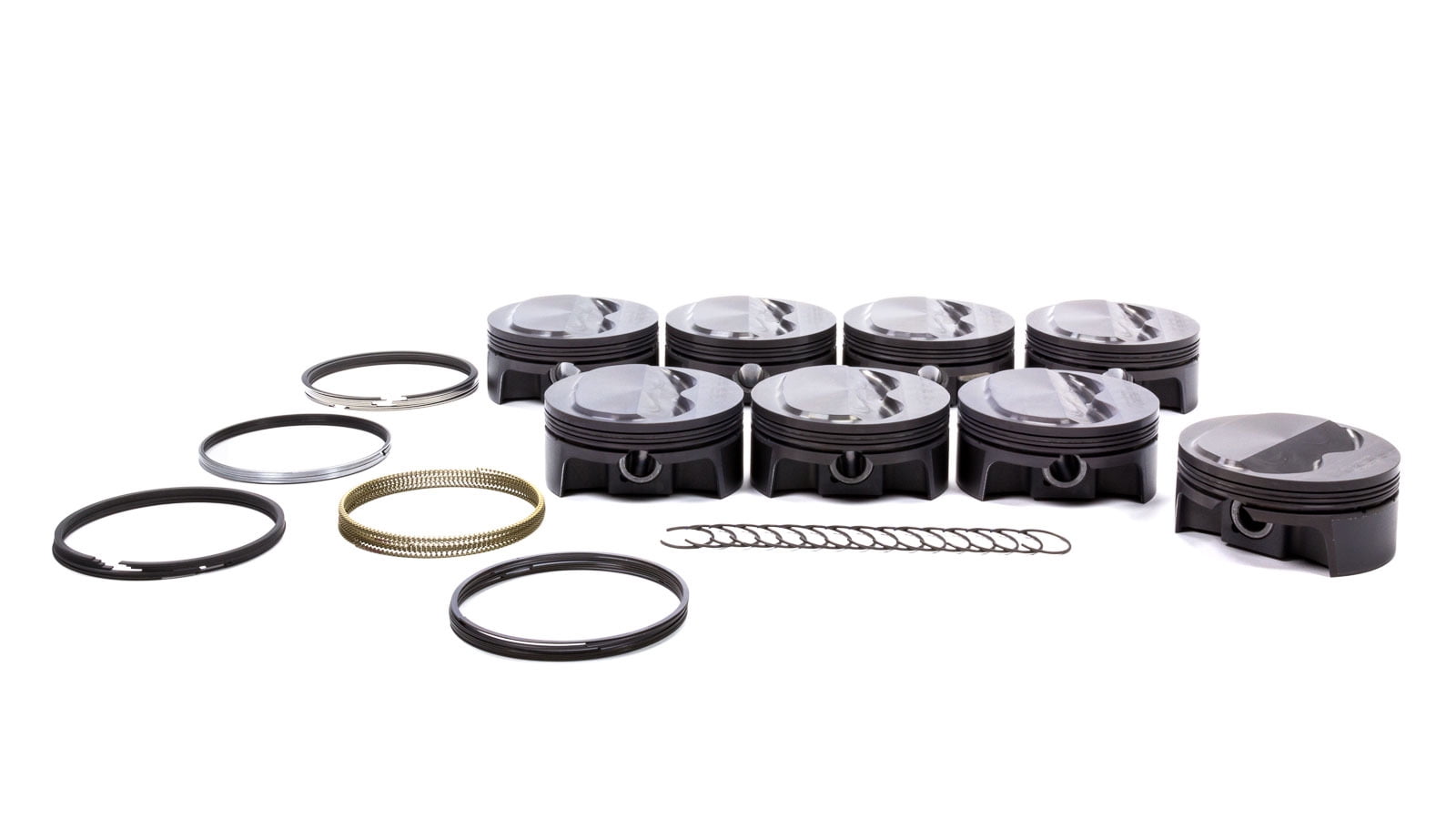 SBC PowerPak Domed Piston Set 4.165 Bore - Walmart.com