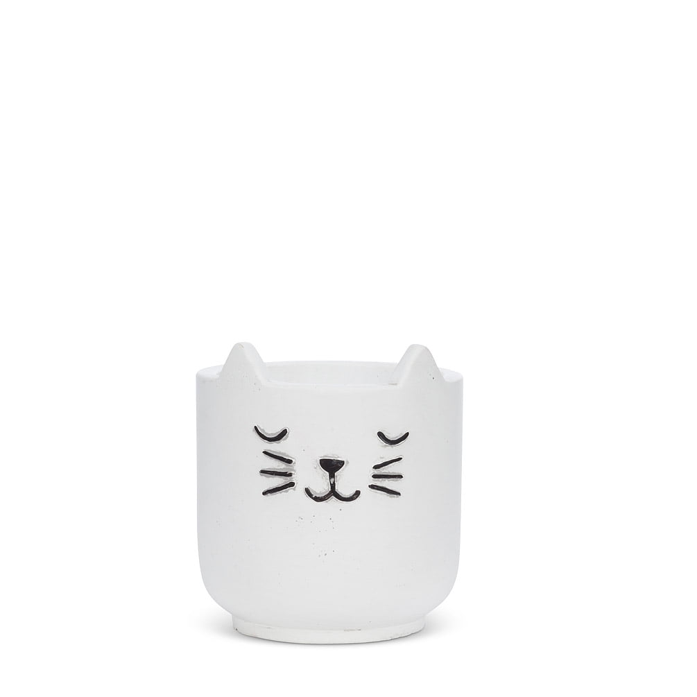 Set of 12 Small Sleeping Cat Planter - Walmart.com
