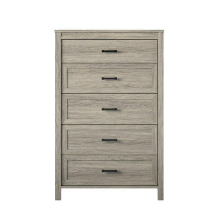 RealRooms Lander 5 Drawer Dresser, Gray Oak - Walmart.ca