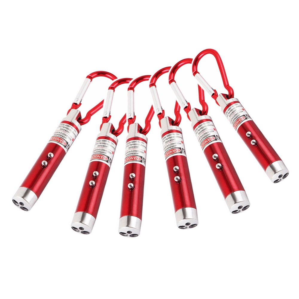 Click here for Pangjifa 6 Pcs Cat Toys Laser Pointer Mini Keychai... prices