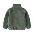Fleece Zip Up Hoodie Jacket for Kids Boys Girls Coat Fleece Lined ...