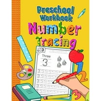 number tracing worksheets Ages 3+: trace numbers practice workbook for ...