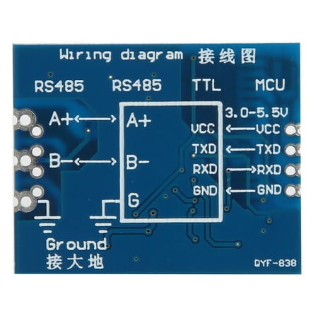 TTL To RS485 Module With Isolated MCU Serial Port UART Industrial-Grade ...