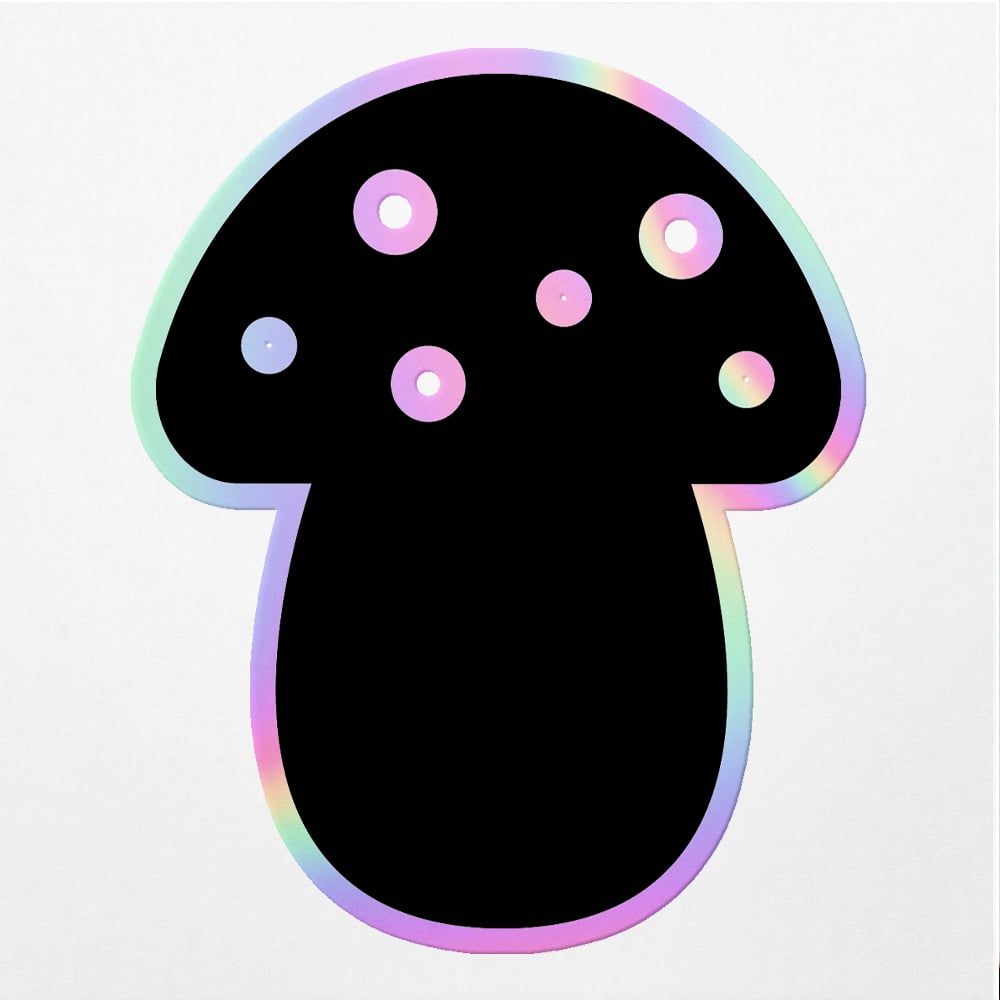 Vinyl Stickers Decals Of Mushrooms - Apply On Any Smooth Surfaces ...