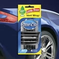 LITTLE TREES, Air Freshener Vent Wrap, 4-Pack, New Car Scent - Walmart.com