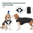 Dog Tuxedo Dog Suit and Bandana Set, Dogs Tuxedo Wedding Party Suit ...