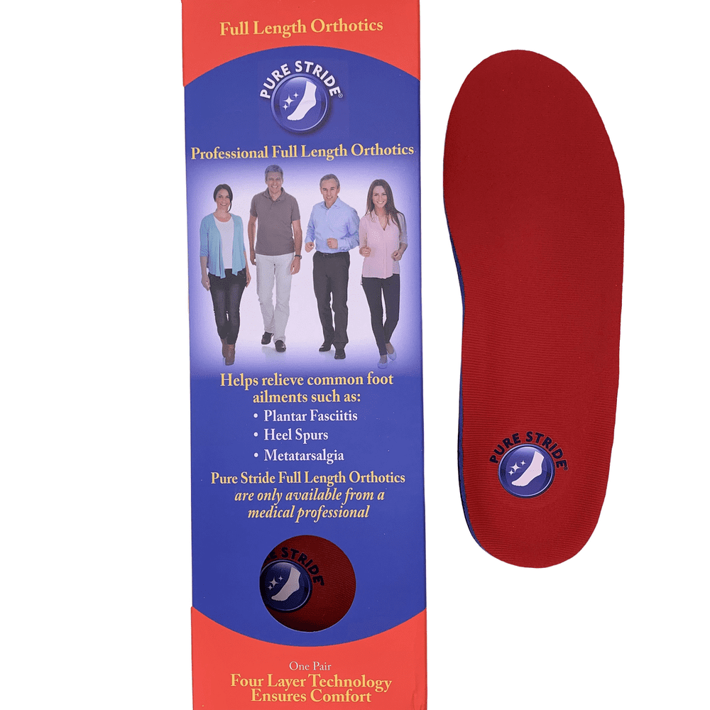 Full Length PURE STRIDE Orthotics MEN 3 - 3 1/2 Women 5 - 5 1/2 ...