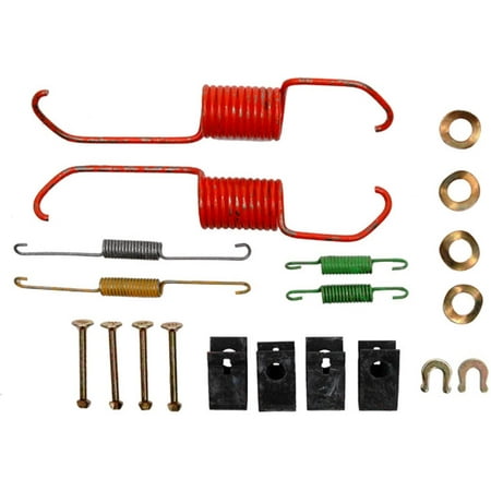 ACDelco 18K706 Professional Rear Drum Brake Spring Kit with Springs ...