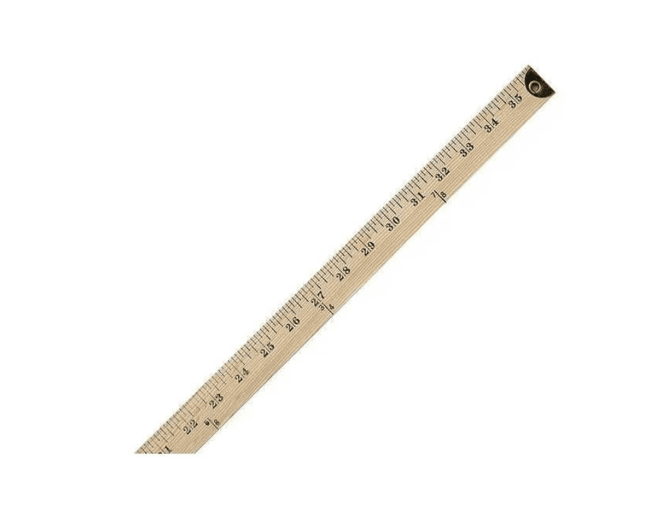 Yardstick with Metal Edges - Walmart.com