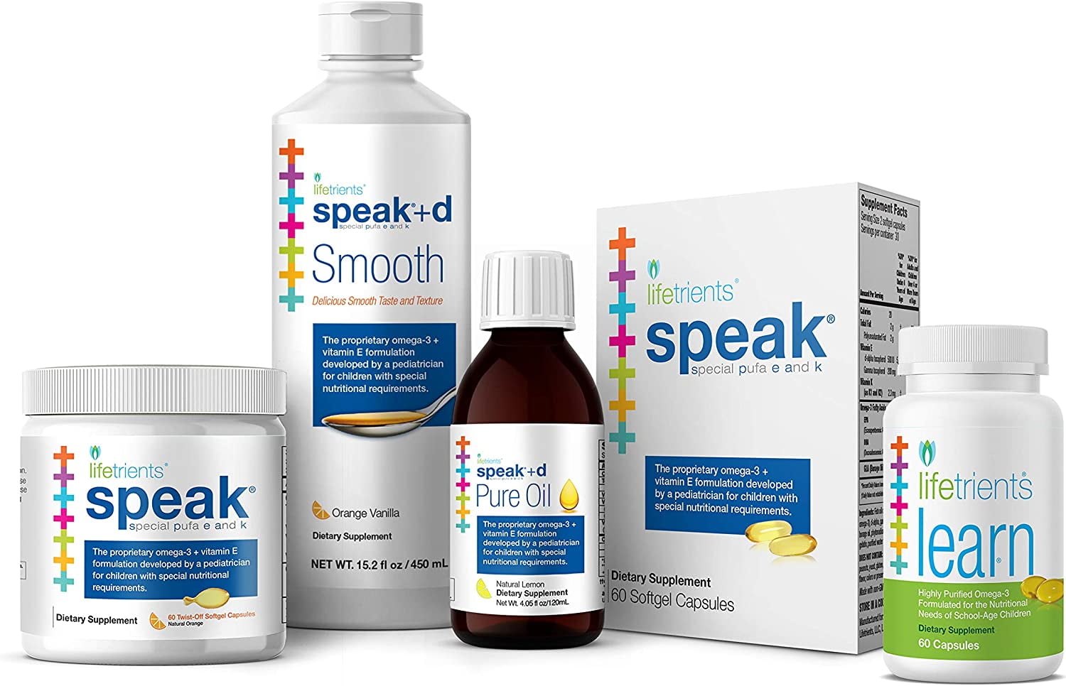 Buy Lifetrients – Speak Softgels – 60 Softgels – Pediatrician ...