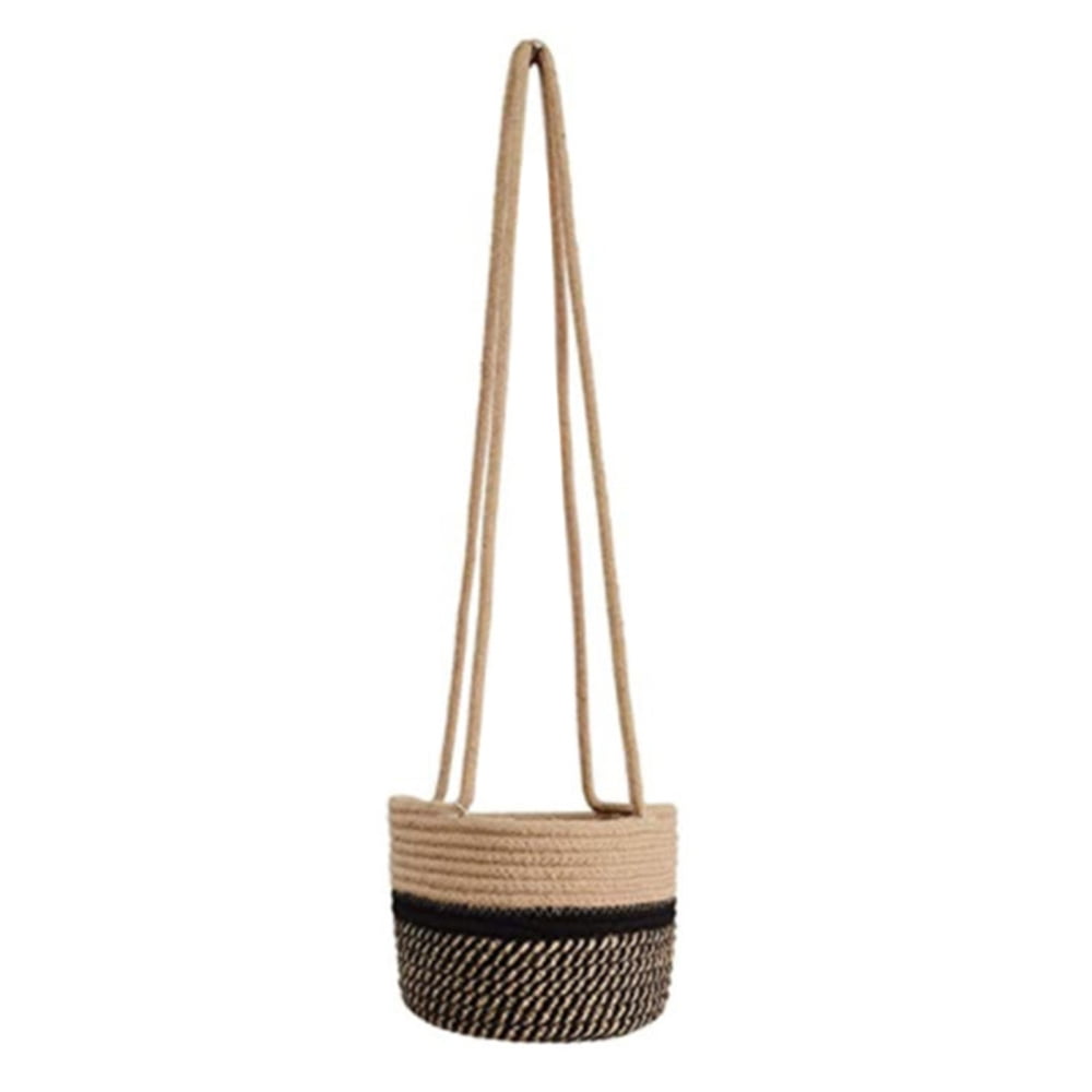 Jute Rope Hanging Planter Hanging Planter Indoor Outdoor Hanging Plant ...