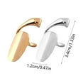 Alloy Texture Fashion Nail Ring Extend Finger Hand Ornaments Decoration ...