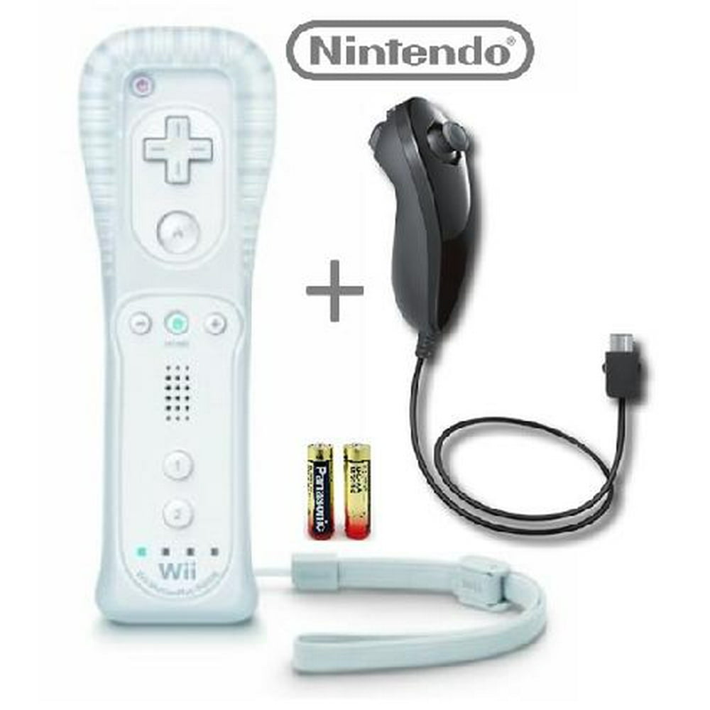 Official Nintendo Wii/Wii U Remote Plus Controller (White) and Nunchuk ... Official Nintendo Wii/Wii U Remote Plus Controller (White) and Nunchuk ...