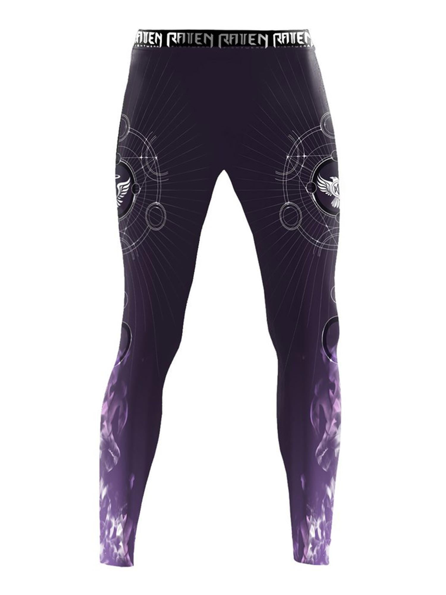 Raven Fightwear Men's Archangel Gabriel MMA BJJ Spats Purple - Walmart.com