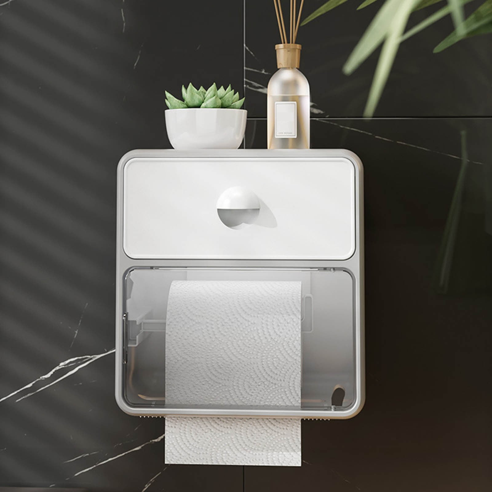 BeforeyaynCreative Bathroom Waterproof Shower Tissue Box Toilet Tissue ...