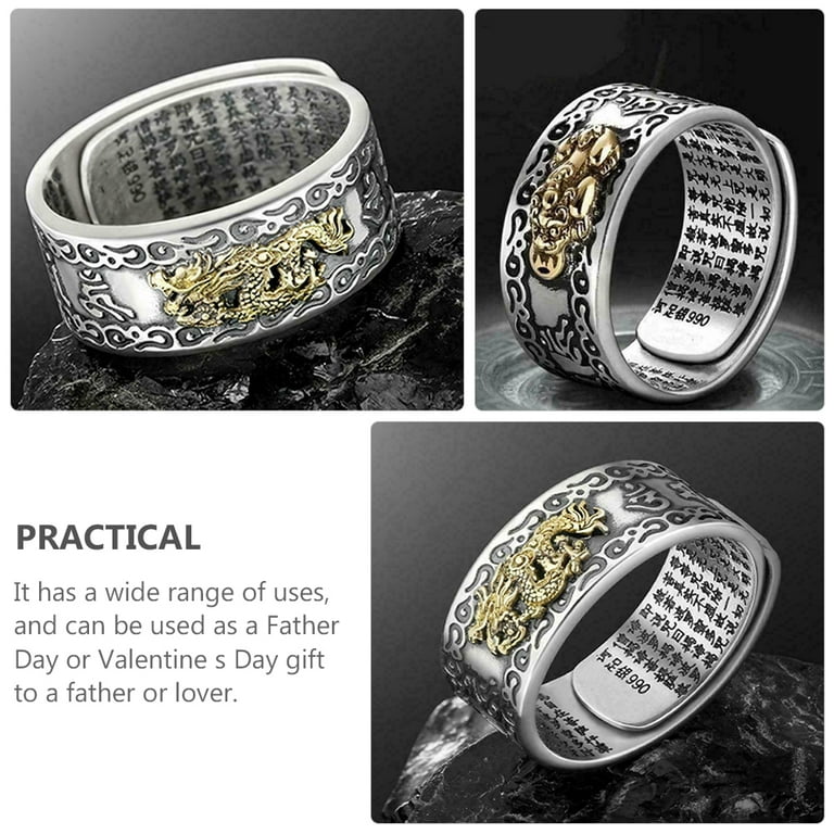 Auspicious Cloud Ring The Gift Finger Jewelry Aesthetic Accessories Rings Men Men Rings Finger Ornament Man