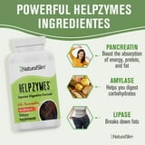 NaturalSlim Helpzymes w/ HLC Acid & Pancreatin - 3 Pack Digestive ...