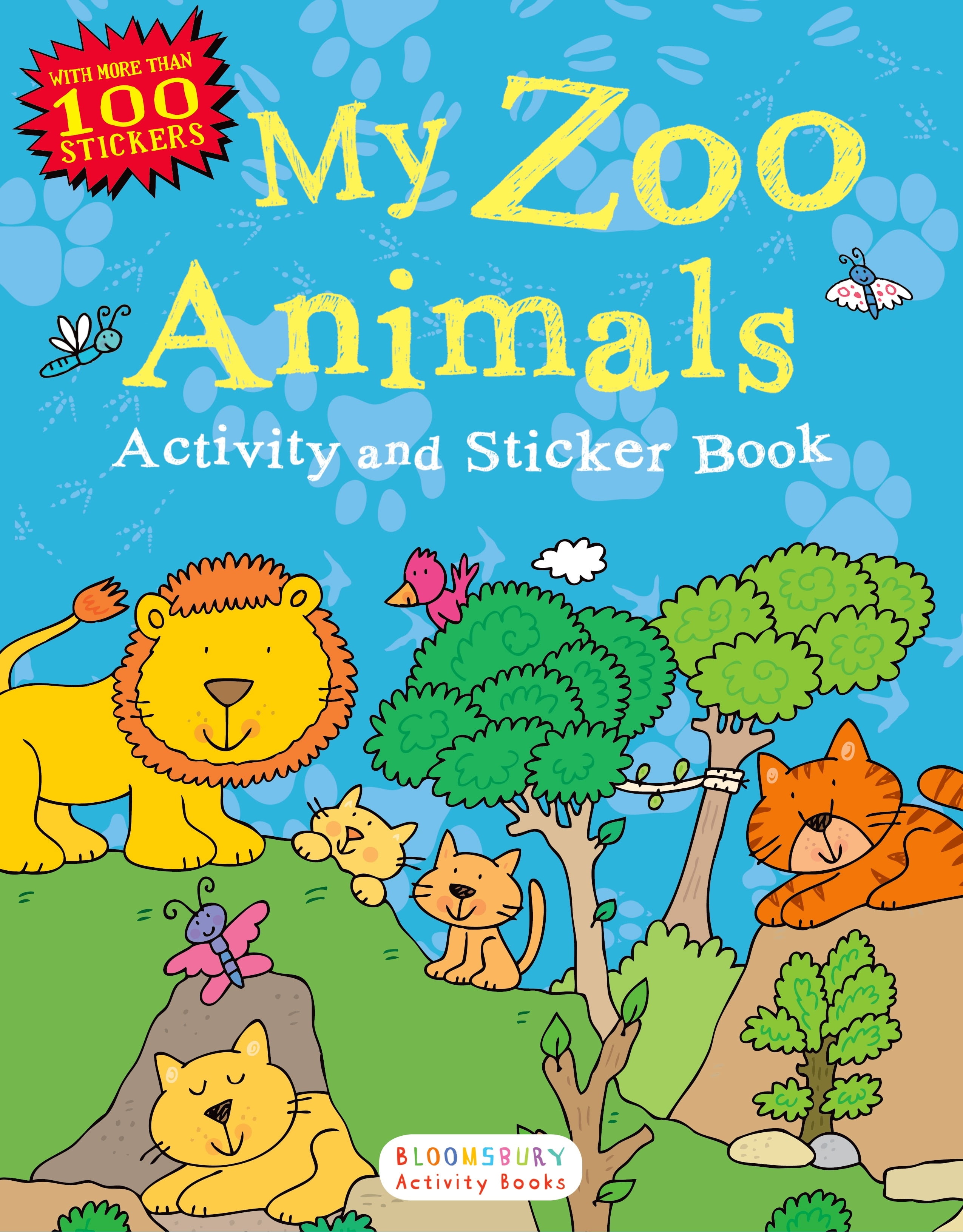 My Zoo Animals Activity and Sticker Book - Walmart.com - Walmart.com