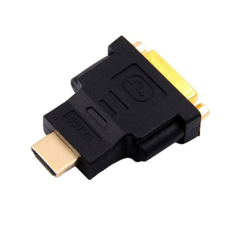 DVI 25 Pin Female Socket Adapter to HDMI 19 Pin Male Connector Adapter ...