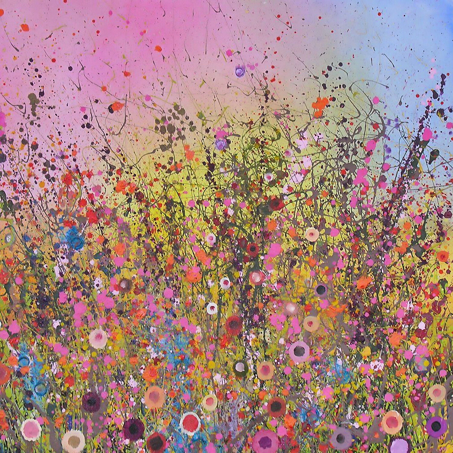 Pastel Field - CANVAS or PRINT WALL ART - Walmart.com