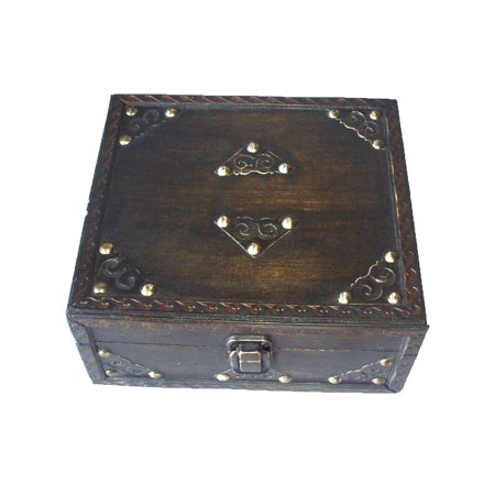 Small Pirate Style Treasure Chest - Walmart.com - Walmart.com