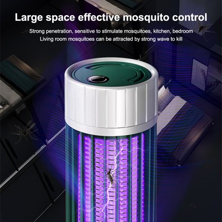 Electric Shock Pest Lamp Cordless Garden Bedroom Living 2000mAh battery ...