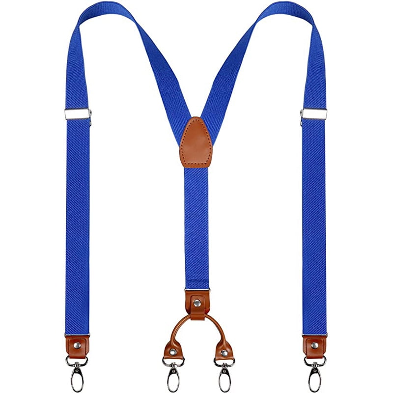 Click here for Cinhao Mens Y-Back 4 Metal Clip Elastic Wide Suspe... prices