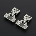 50 Pack 25 Pairs 5/8 Inch Overlay Soft Close Hinges for Kitchen Cabinet ...