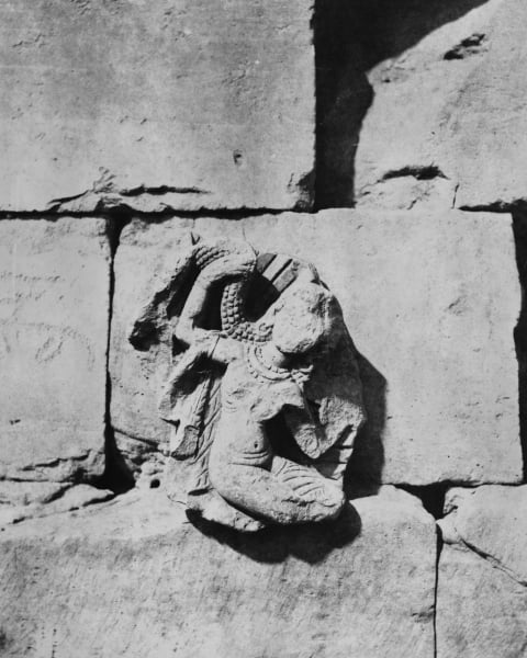 Print: Tafah (Taphis) - Constructions A Assises Courbes - Figure ...