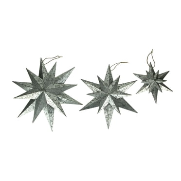 Metal Star Set Of 3 Casted In Shape Of Three Stars - Walmart.com