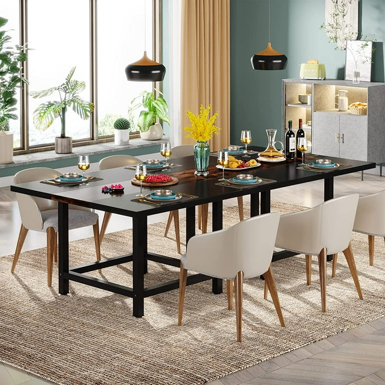 Black Square Dining Room Table