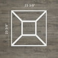Large Marion Decorative Fretwork Wall Panels in Architectural Grade PVC ...