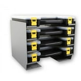 Kargo Master Steel 4 Tote Shelf Cabinet - Walmart.com