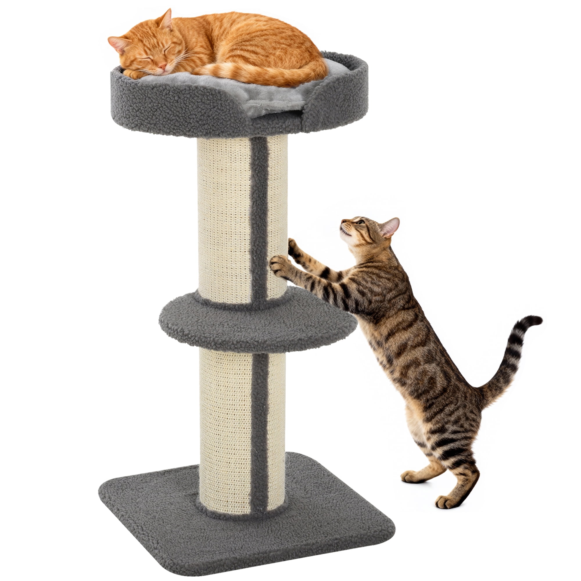 Click here for Pawhut Cat Tree W/ Sisal Mat Scratching Post Cat B... prices