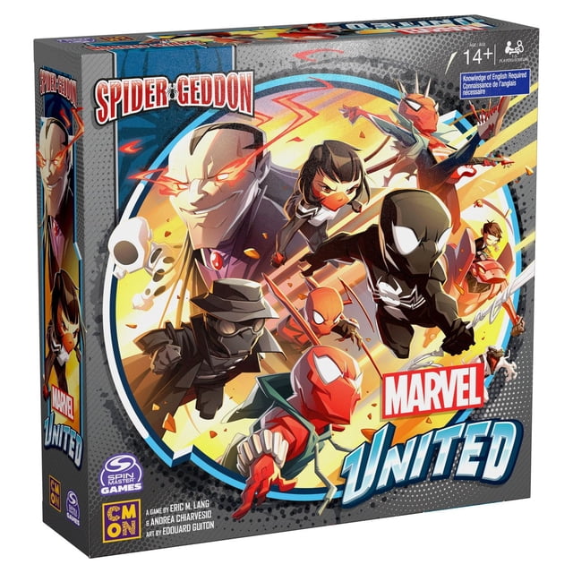 Marvel United Spider-Geddon Strategy Board Game Collectible Marvel ...