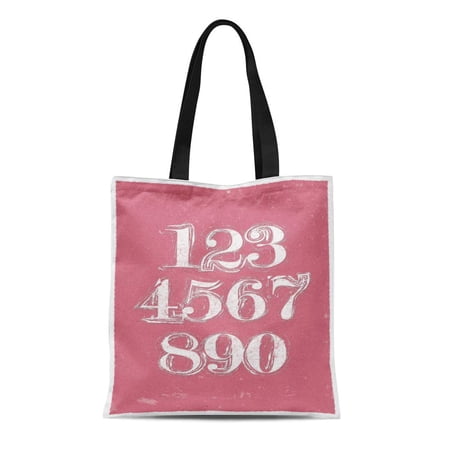 HATIART Canvas Tote Bag Mathematics Retro Numbers Math Classroom ...