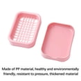 10Pcs Double Layer Soap Dish, BRELIL Soap Box, Double Layer Thickened ...
