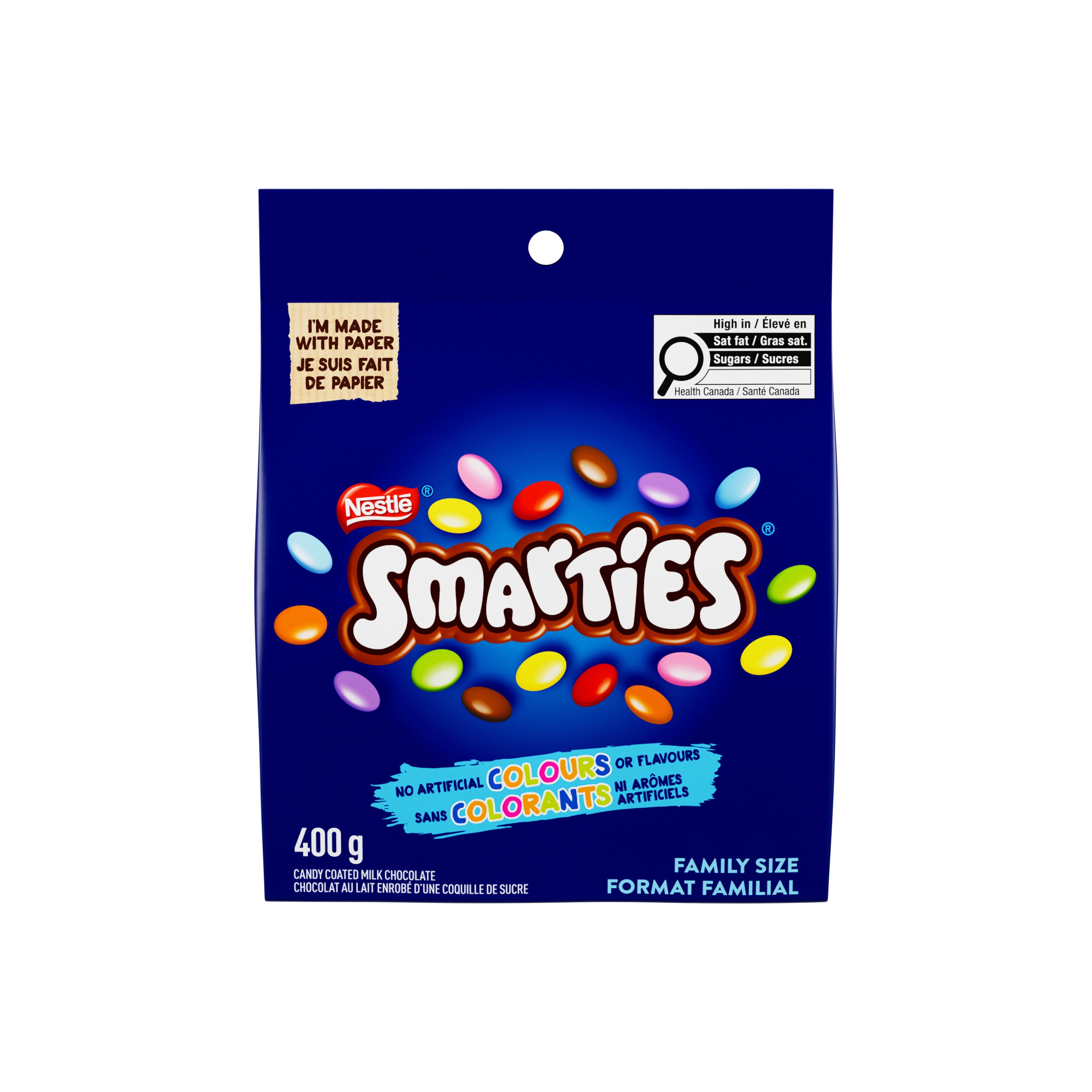 Smarties Candy Coated Milk Chocolate Family Pouch, 400 g - Walmart.ca