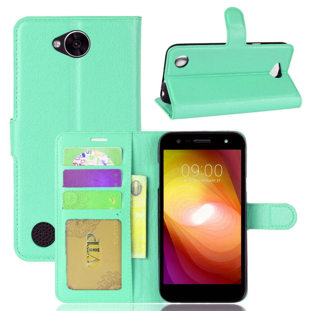 [PST] LG X Power 2 Case, Leather Magnetic Card Slot Wallet Folio Flip ...