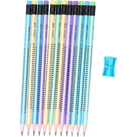 Charcoal Pencils, 12 Pcs Pencil Painting Composition Non‑Slip Pen Set ...