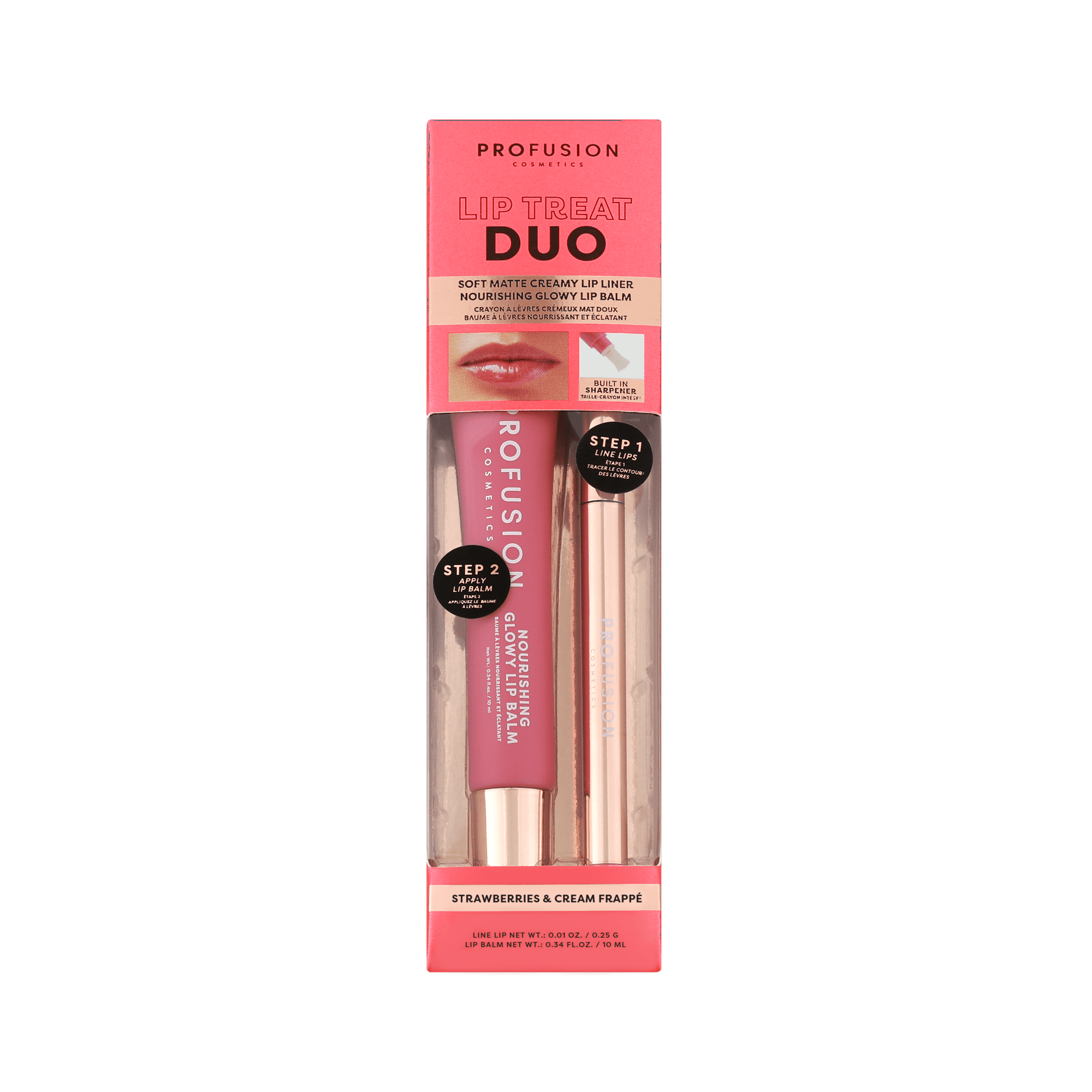 Click here for Profusion Lip Treat Duo - Strawberry & Cream Frapp... prices