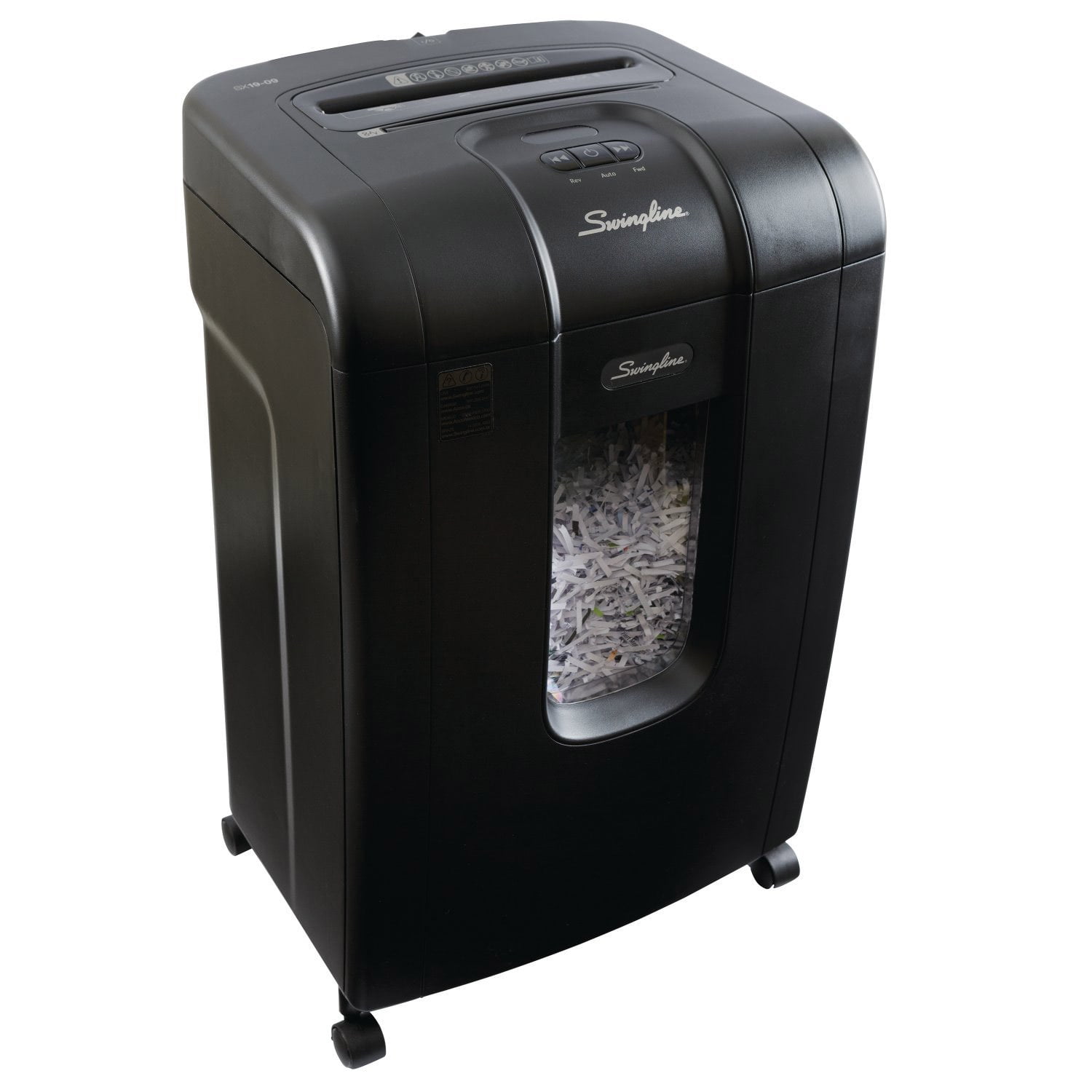 Swingline Non-Stop Jam Free Paper Shredder, Super Cross-Cut, SX19-09 ...