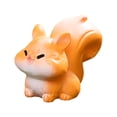 1 PCS Mini Resin Squirrel Figurine Ornament, 1.2 Inch Mini Squirrel ...
